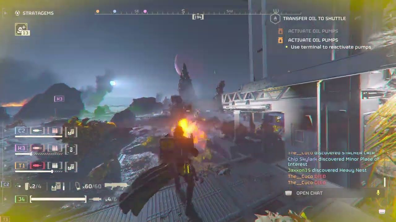 HELLDIVERS 2: SHRED PREDATOR BUGS on SUPER HELLDIVE (400+ KILLS ...