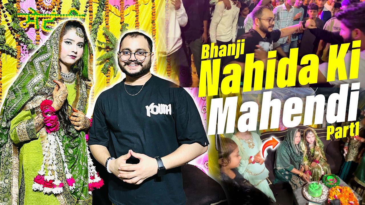 Nahida Ki Mahendi | Maudaha Ki Shadi | Part 1 #maudaha #dailyvlog # ...