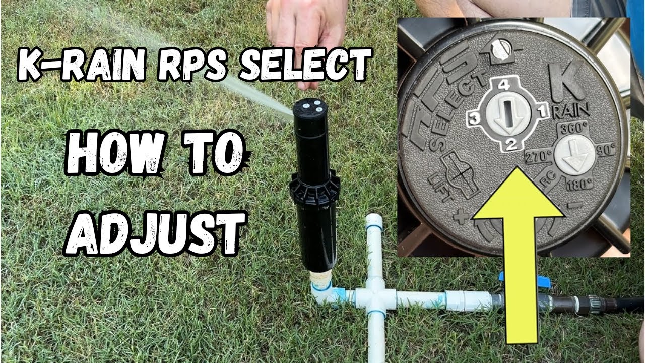 K Rain RPS Select How to Adjust Rotor - YouTube
