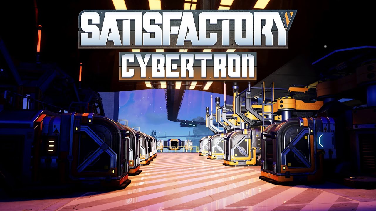 Satisfactory - Cybertron - Planning Sunstreaker Logistics - YouTube