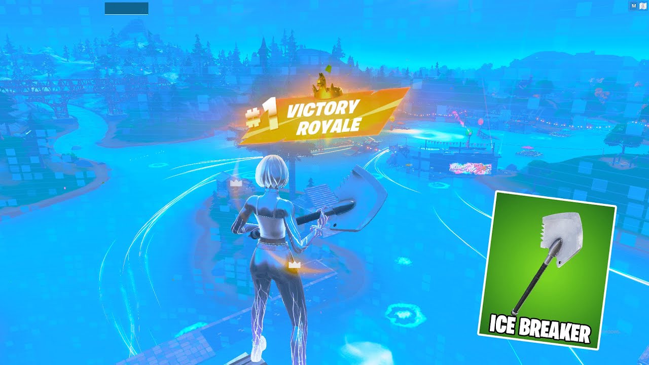 PLATINUM RIFT EVIE + ICE BREAKER GAMEPLAY (FORTNITE SEASON 3) - YouTube