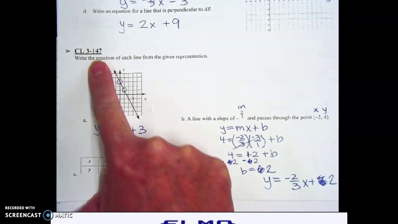 IM1 Chapter 3 Closure - YouTube