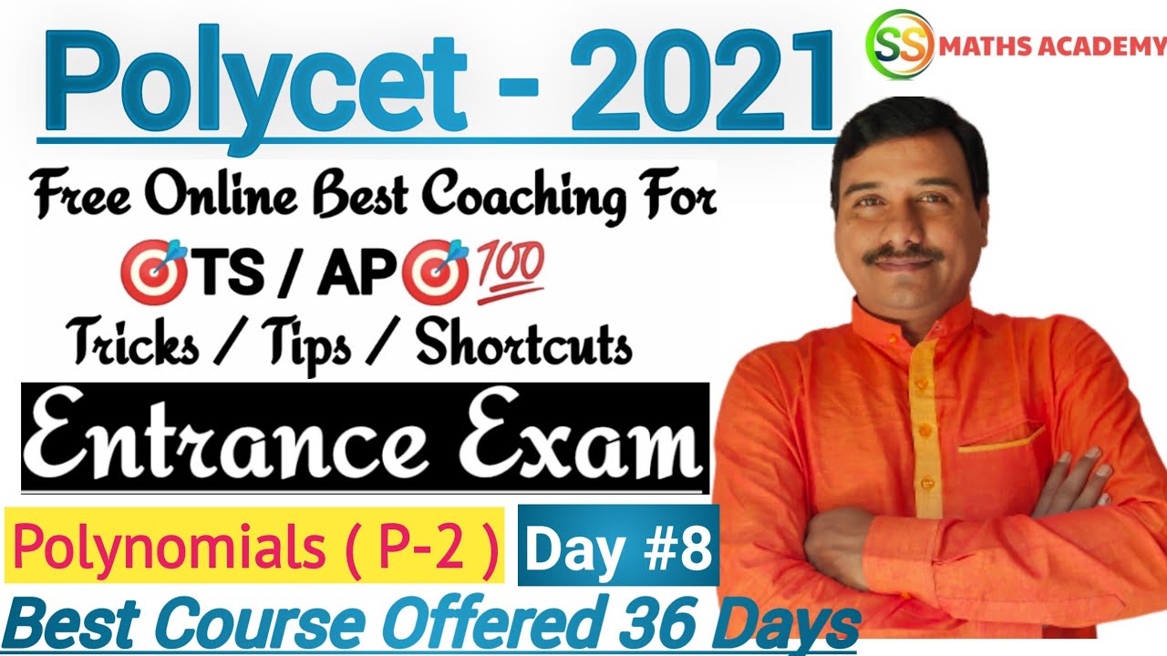 Polycet 2021 entrance exam coaching | polytechnic 2021 | polycet ...