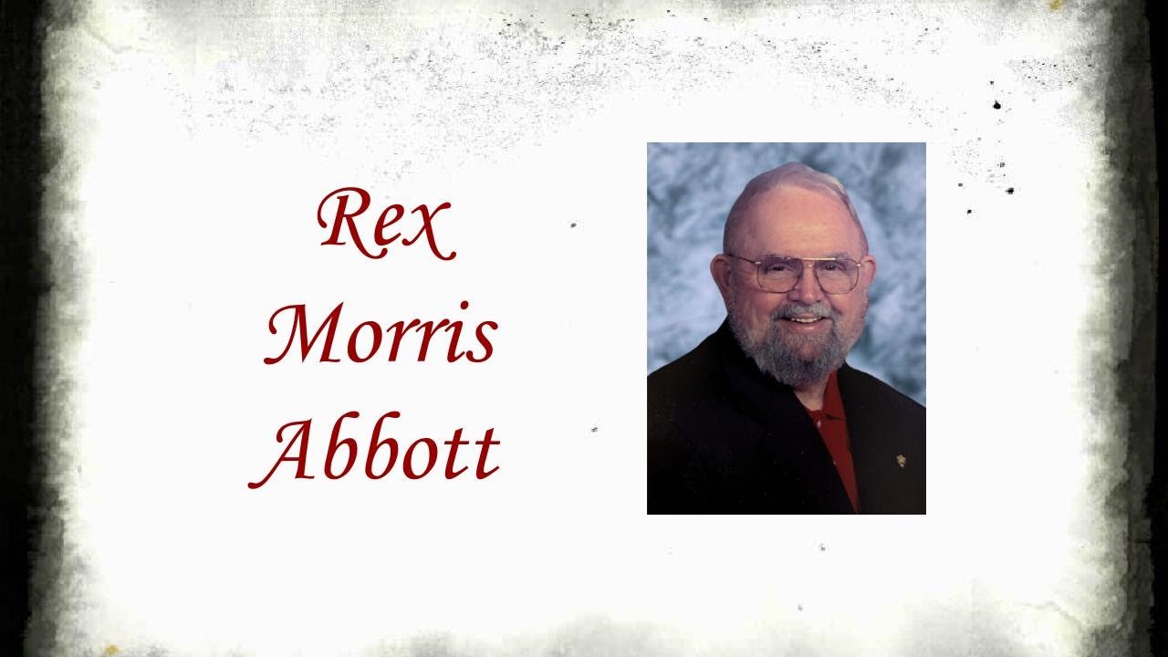 Rex Morris Abbott Funeral Service - YouTube