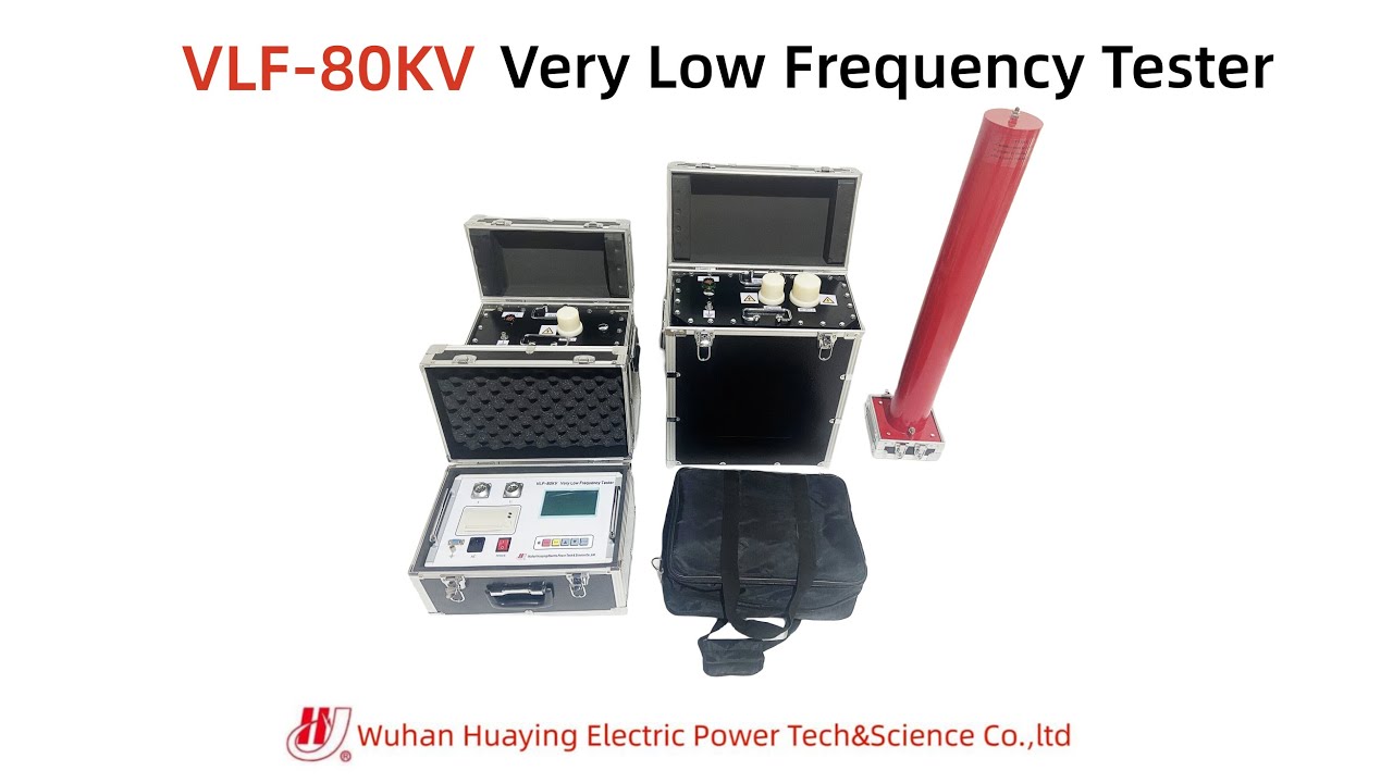 VLF-80KV Very Low Frequency Tester Operation Video - YouTube