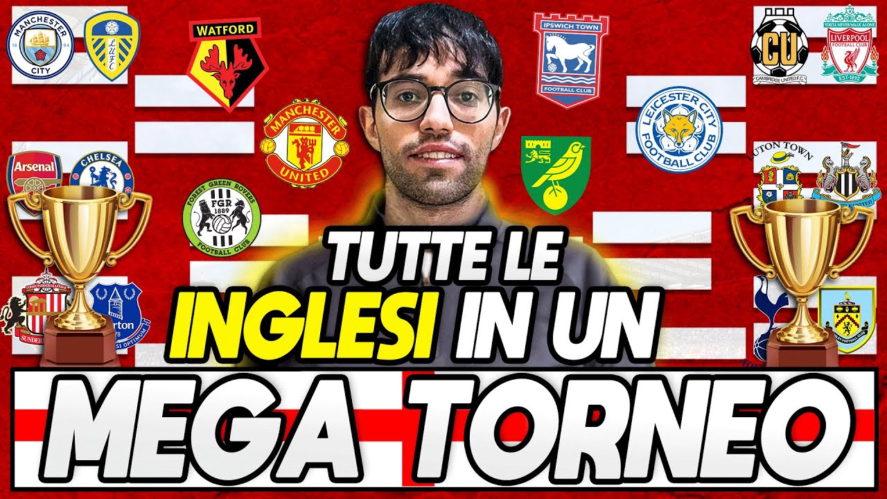 MEGA TORNEO CON TUTTE LE SQUADRE INGLESI! - YouTube