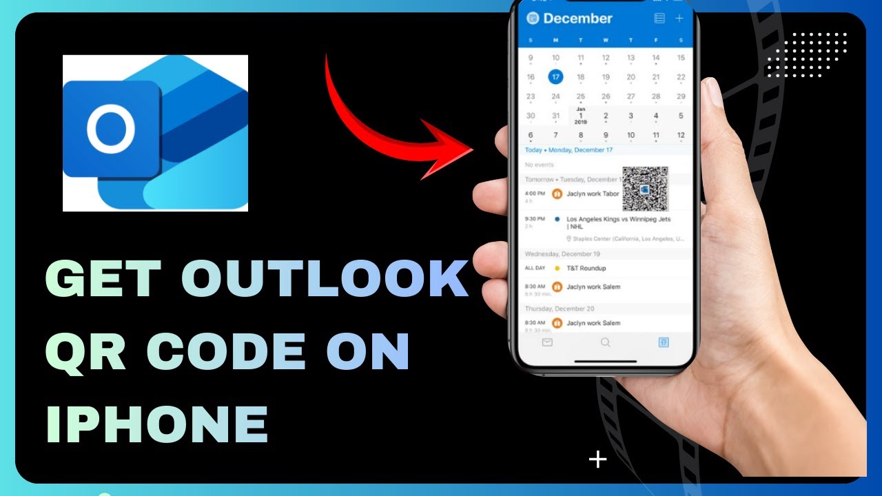 How to Get Outlook QR Code on iphone - Full Guide - YouTube