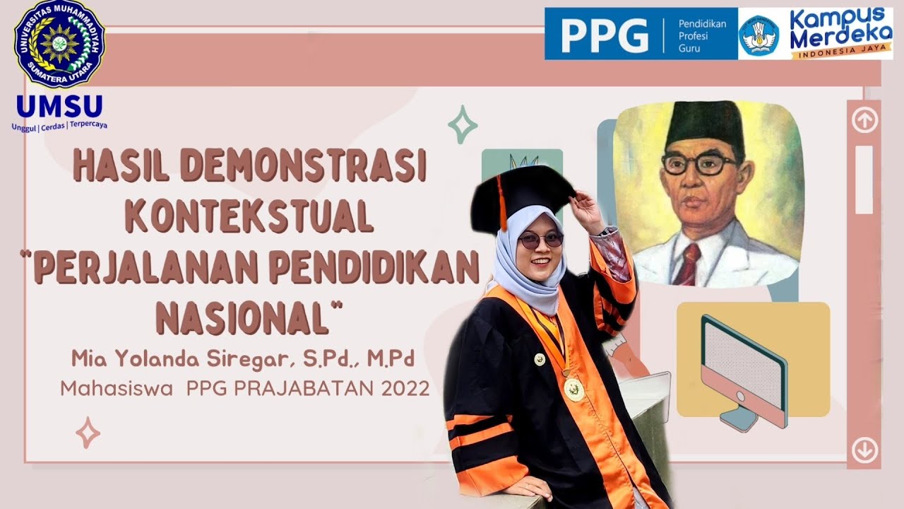 TOPIK 1 HASIL DEMONSTRASI KONTEKSTUAL PERJALANAN PENDIDIKAN INDONESIA ...