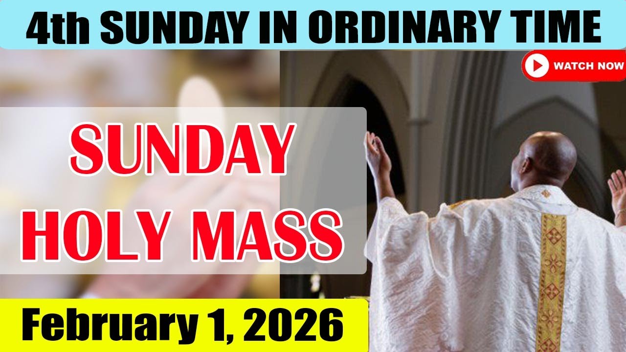 Catholic Mass Today | Daily TV Mass, Sunday February 1, 2026 - YouTube