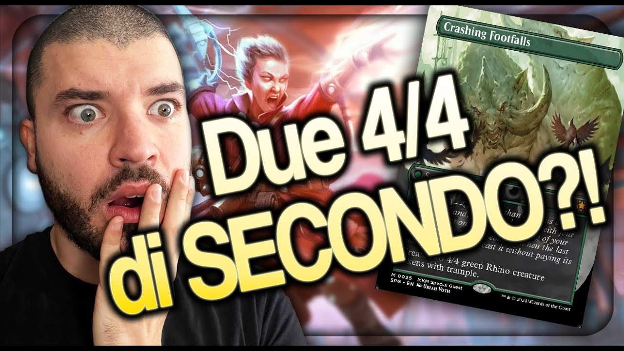 Ho ROTTO Crashing Footfalls, senza CASCADE! - Timeless Deck MTG Arena ...