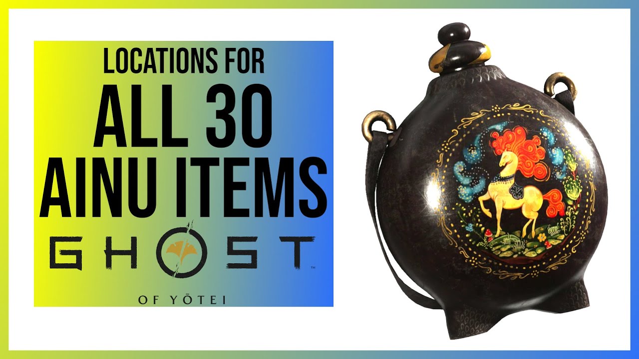 Ghost of Yotei: All 30 Ainu Item Locations & Rewards - YouTube