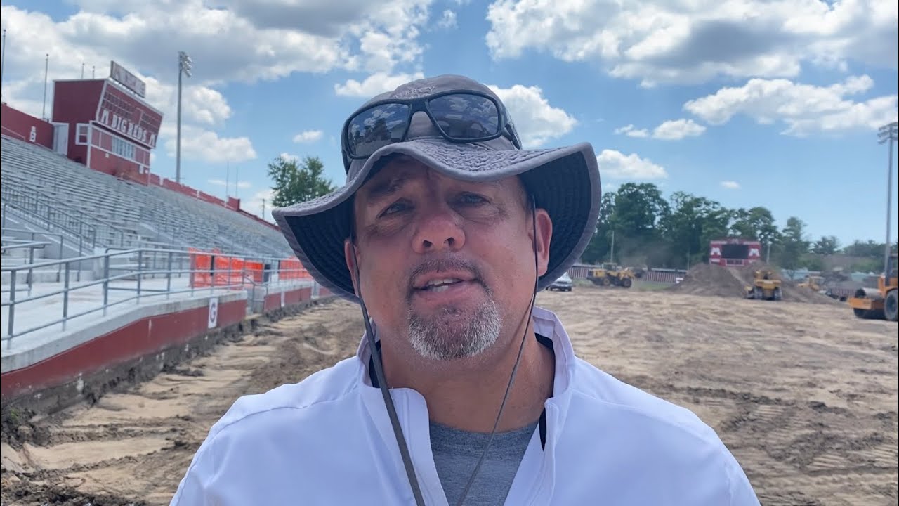 Muskegon coach Shane Fairfield talks turf and other potential changes ...