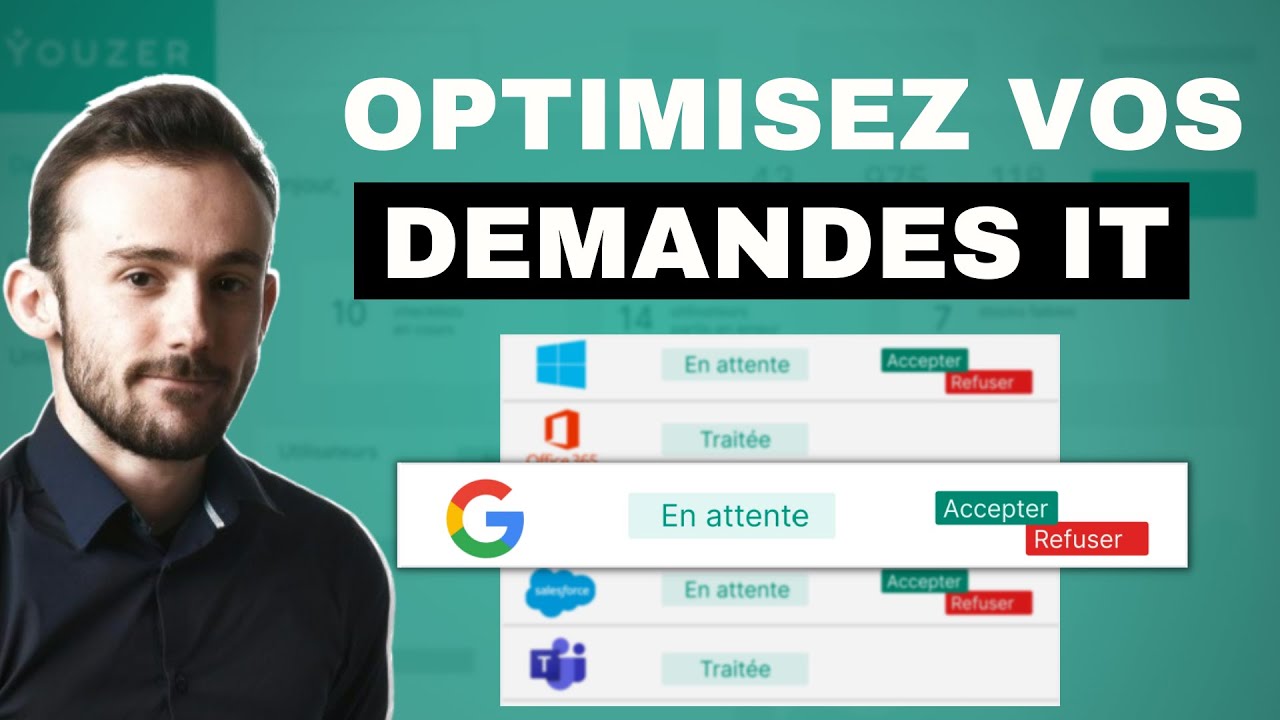 Optimisez vos demandes de ressources informatiques avec Youzer - YouTube