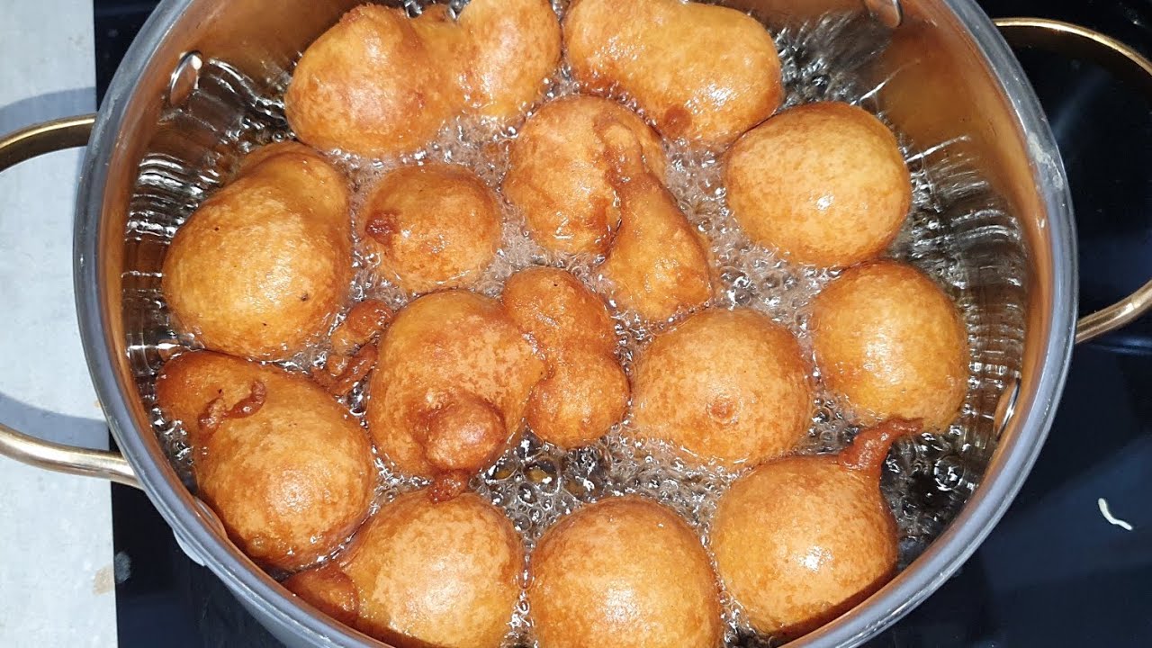 Fresh Ghanaian Bofrot Puff Puff Recipe 👌 No Yeast Needed - YouTube