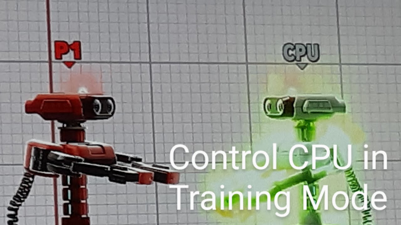 How to Control the CPU in Smash Ultimate Training Mode - YouTube