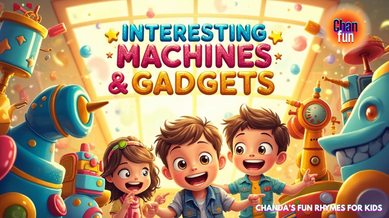 Interesting Machines & Gadgets | Gadgets song for Kids | Learn About ...