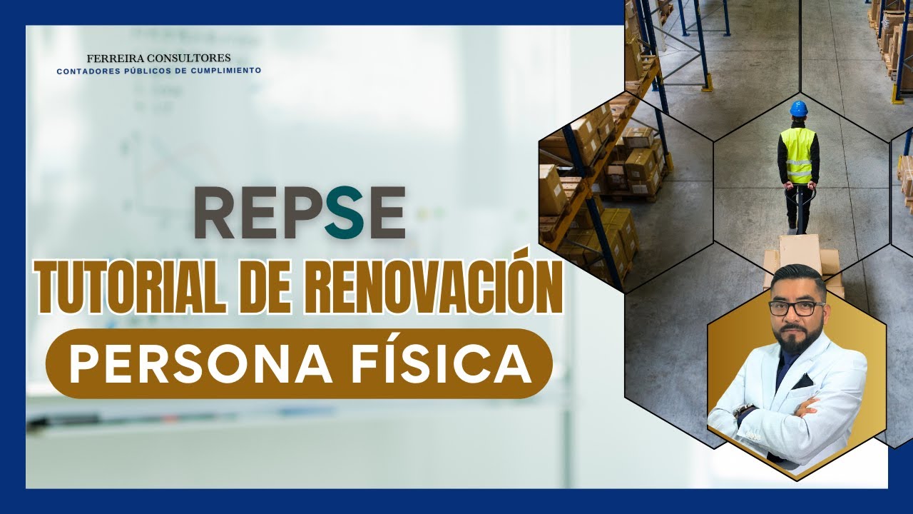Tutorial trámite de renovación REPSE persona física - YouTube