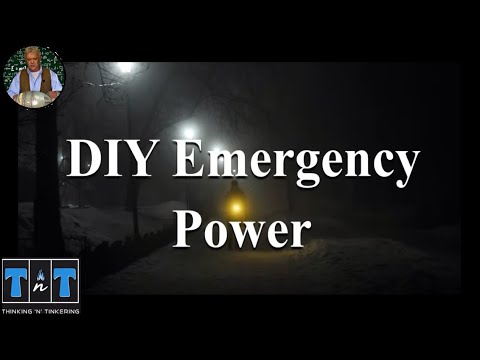 2234 DIY Emergency Power Supply - YouTube