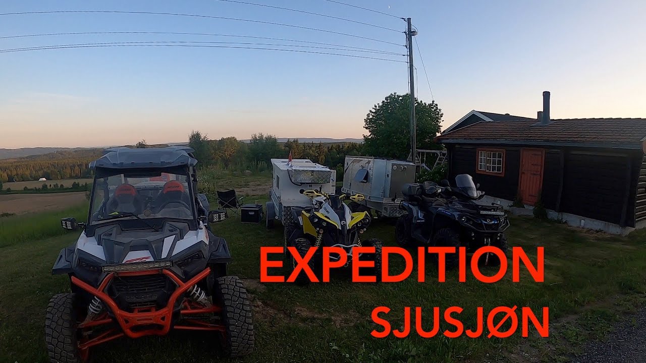Expedition Sjusjøen Day 4 of 9 ATV/UTV Camping tur/trip/Overland ...