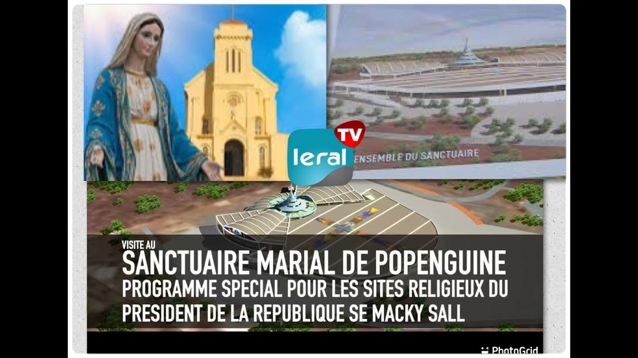 Popenguine: Découvrez le nouveau sanctuaire Marial de Popenguine - YouTube