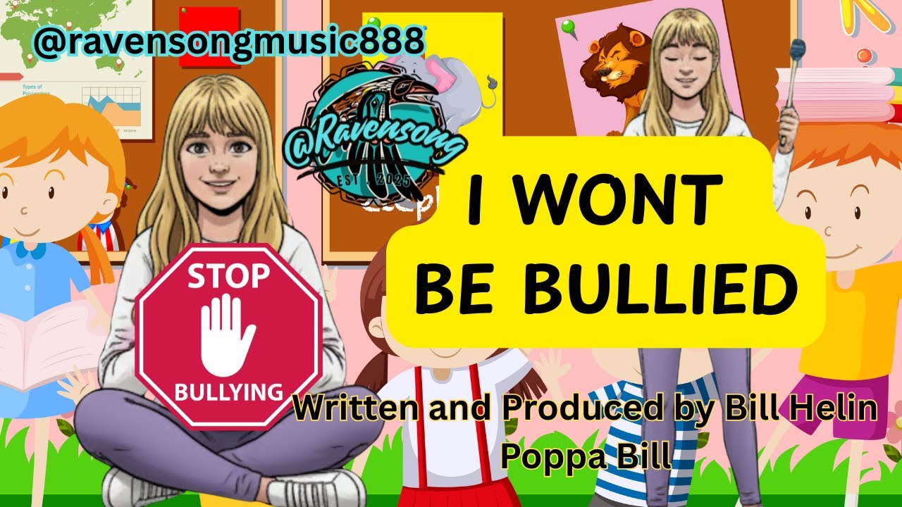 I WONT BE BULLIED, Animated Music Video by Bill Helin - YouTube