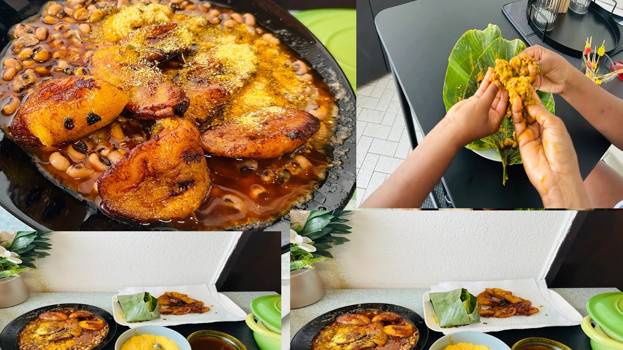 How To Make Gob3/ Gari and Beans 🇬🇭 #ghanaianfood #streetfood - YouTube