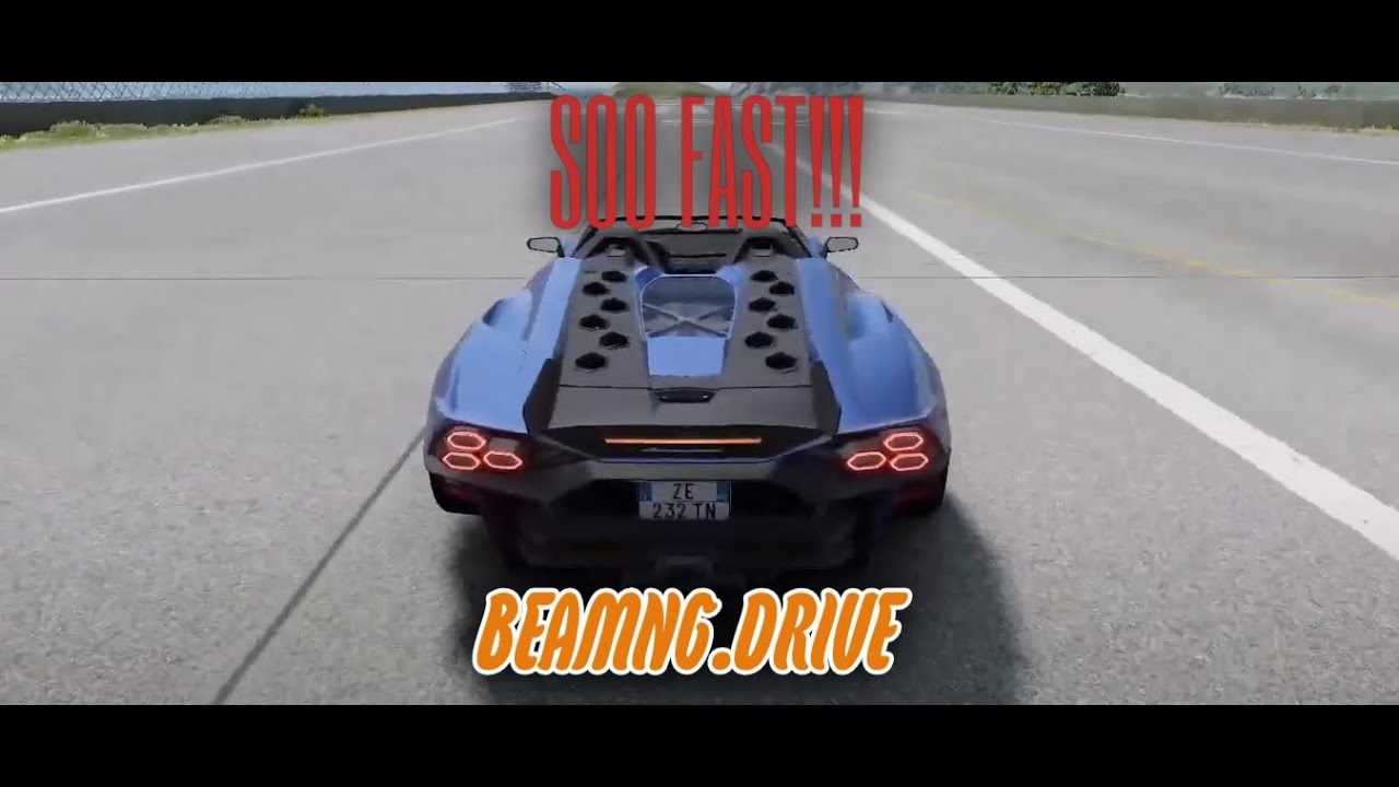 Cammed Lambo in Italy!!!! BeamNG.Drive - YouTube