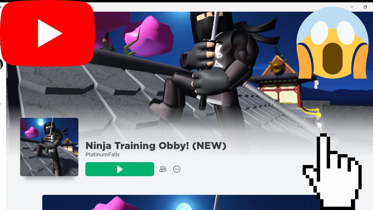 Escape the Ninja Training Obby ( Become a NINJA ) - YouTube
