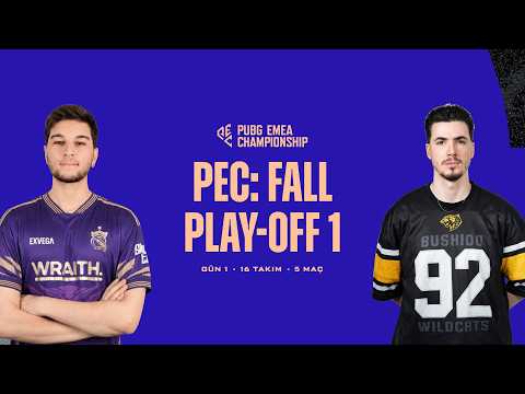 PUBG EMEA Championship: Fall - Playoff 1 Gün 1
