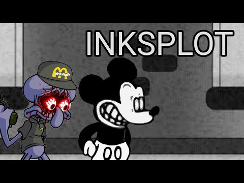 INKSPLOT FNF Gameplay Mistful Crimson Morning V2 Cancelled Build - YouTube