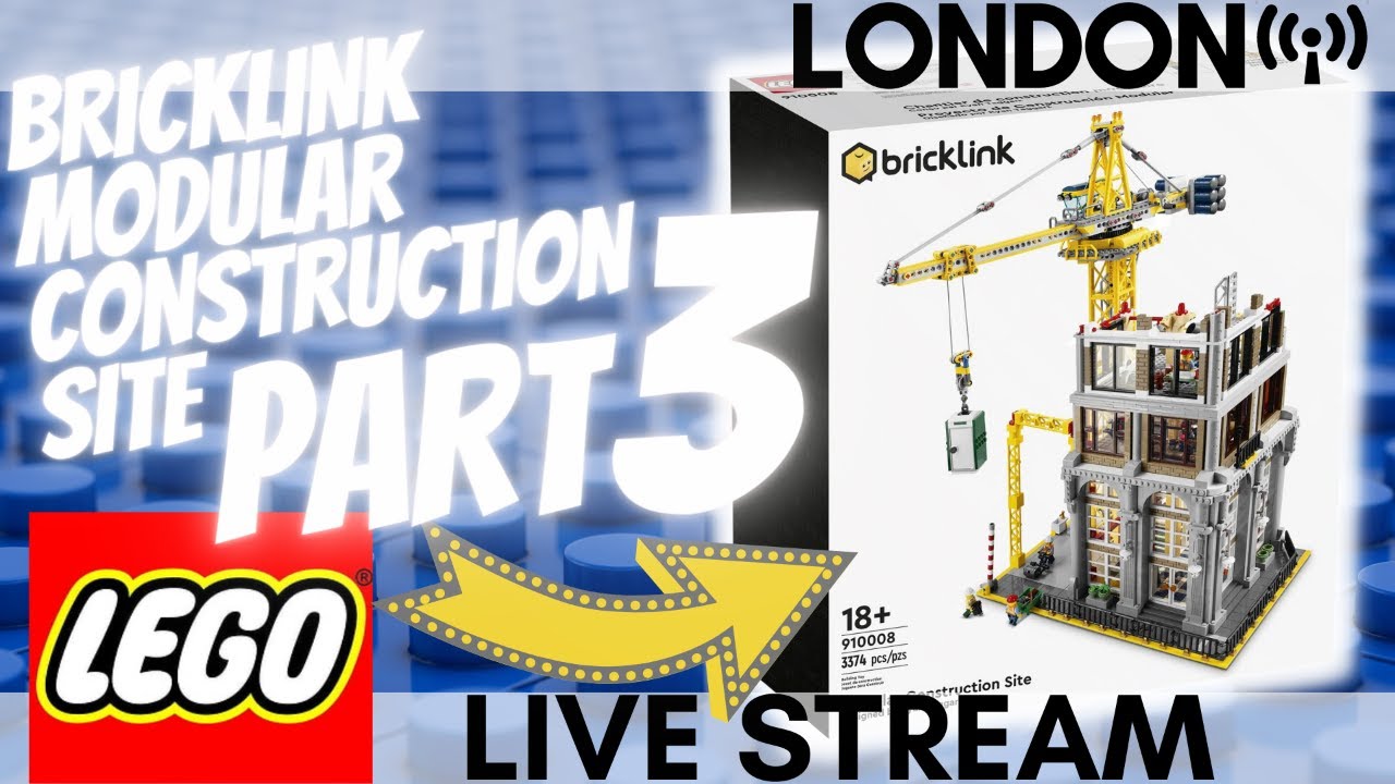 Building The Bricklink Designer MODULAR CONSTRUCTION SITE (910008) PART ...