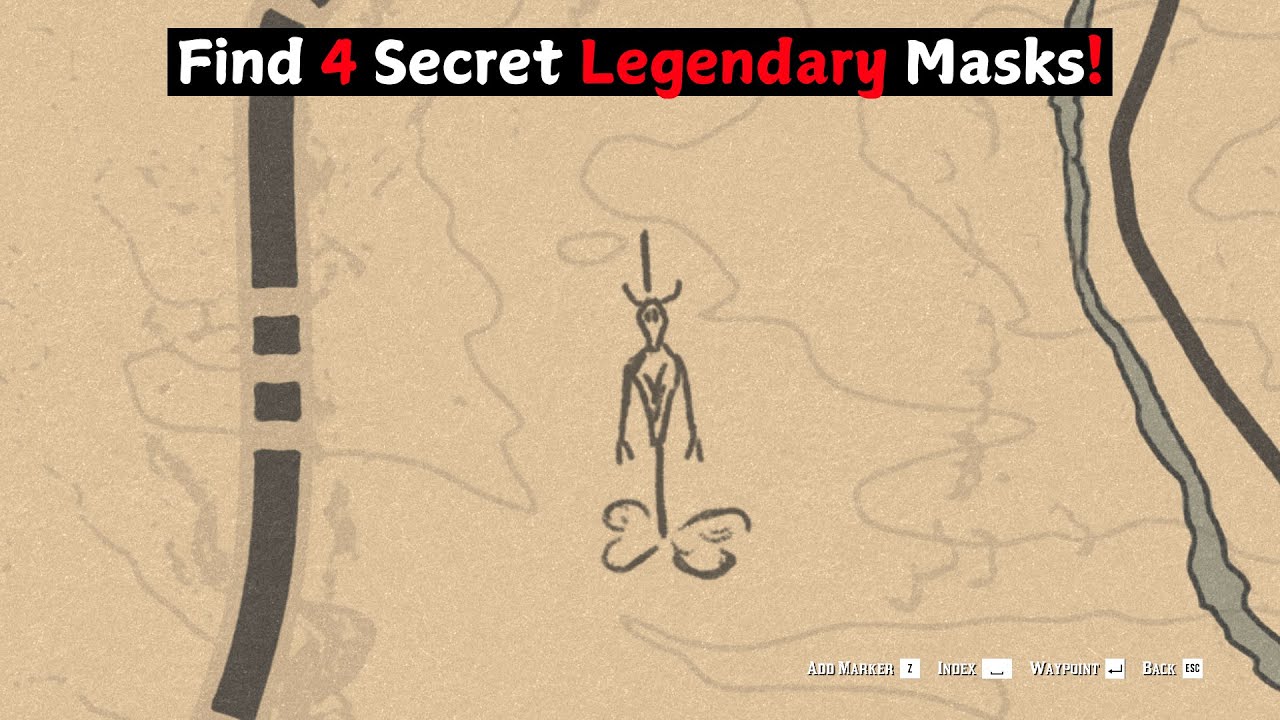 4 Hidden Legendary Masks Locations in RDR2 You Need to Find! - YouTube