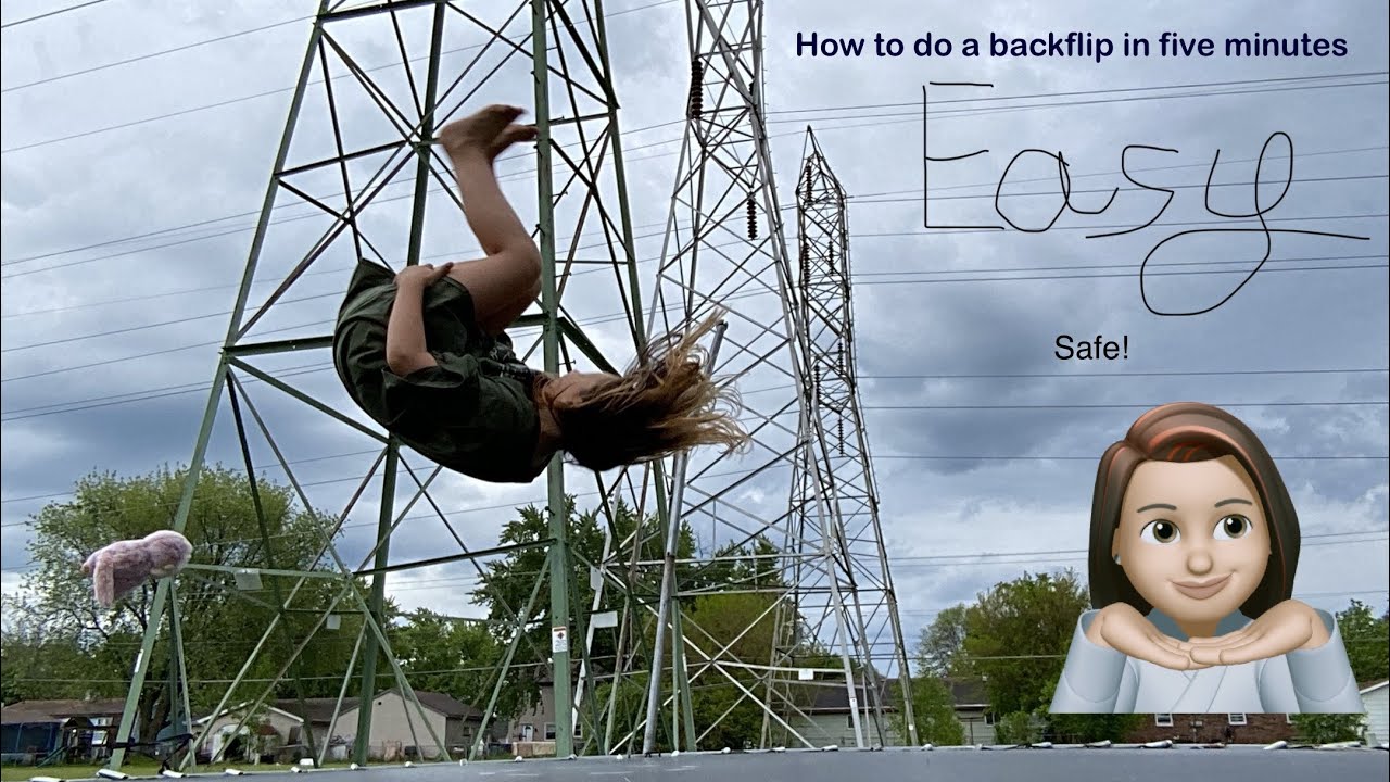HOW TO DO A BACKFLIP! EASY! SAFE! FUN! - YouTube