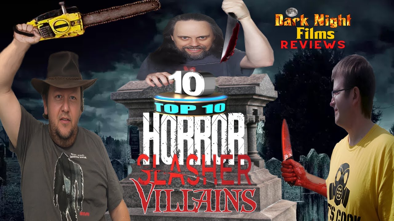 Ranking the Top 10 Best Slasher Villains - YouTube