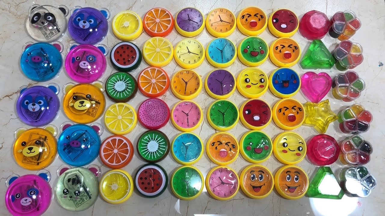 STORE BOUGHT SLIME & PUTTY REVIEW, MIXING ALL MY SLIME !! SATISFYING ...