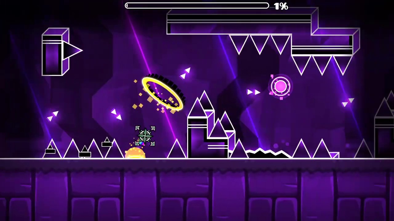 First collab part (DONE) Geometry Dash - YouTube