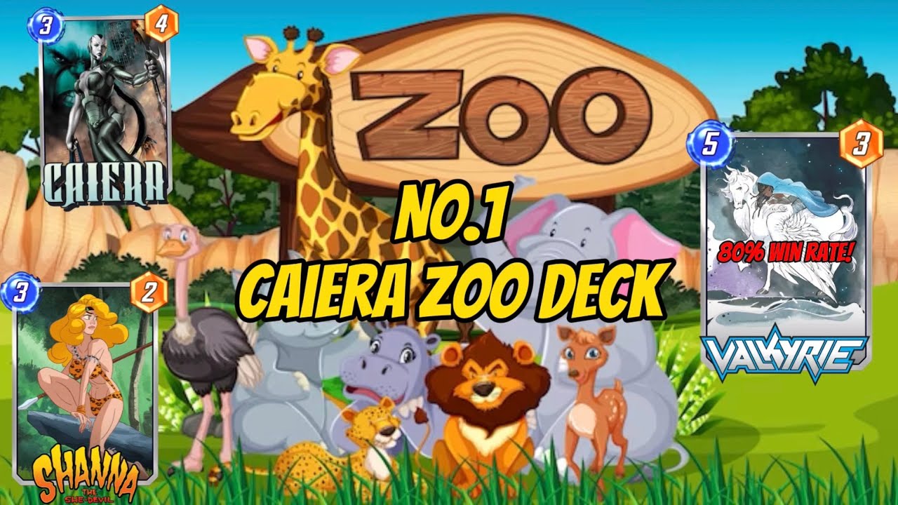 This is the best zoo deck to dominate the ladder! | Marvel Snap - YouTube