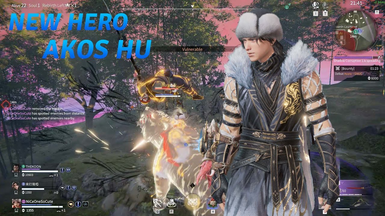 New Hero Akos Hu GamePlays Naraka Ep.125 #narakabladepoint # ...