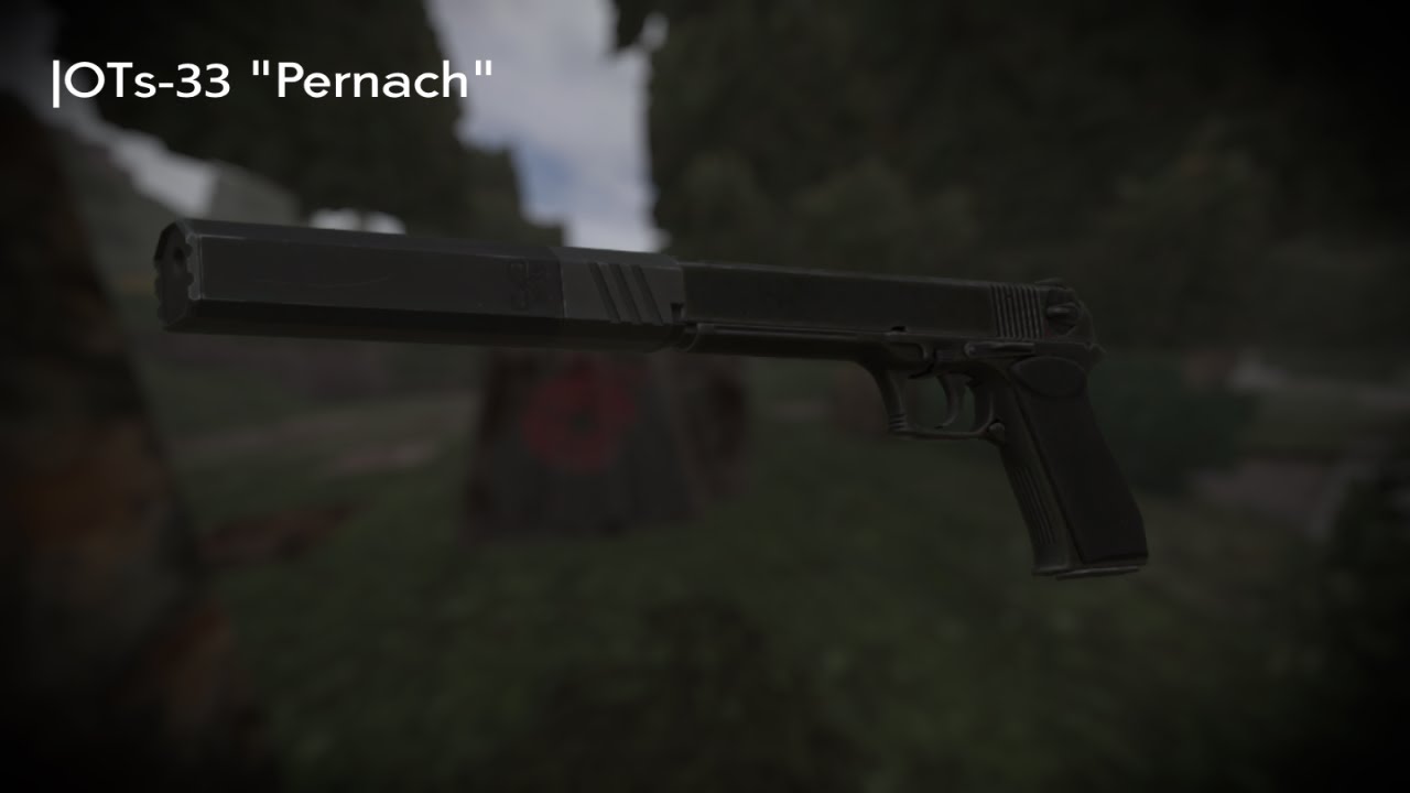OTs-33 Pernach Automatic Pistol Demo (STALCRAFT) - YouTube