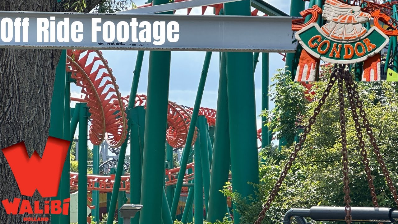 Condor @ Walibi Holland | Off Ride Footage | Non Copyright | 6/9/2024 ...