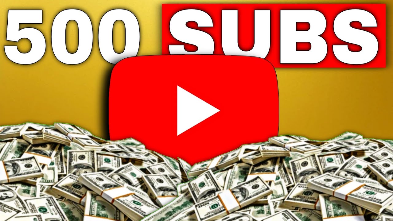 How to monetize your YouTube channel with 500 Subscribers. - YouTube