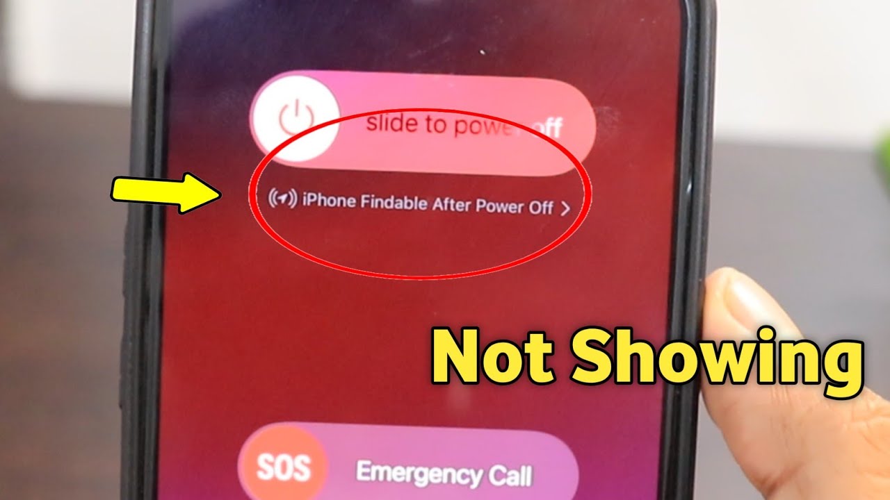 Fix iPhone findable after Power off not showing problem solved - YouTube