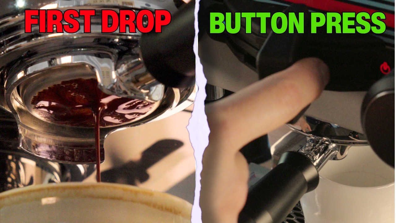 When Do We Start the Espresso Timer? First Drop or Button Press? - YouTube