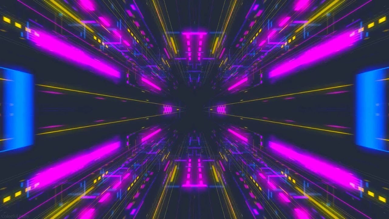 Crazy Strobe Lights 🤪Flashing Neon Disco Video Night Party Background ...