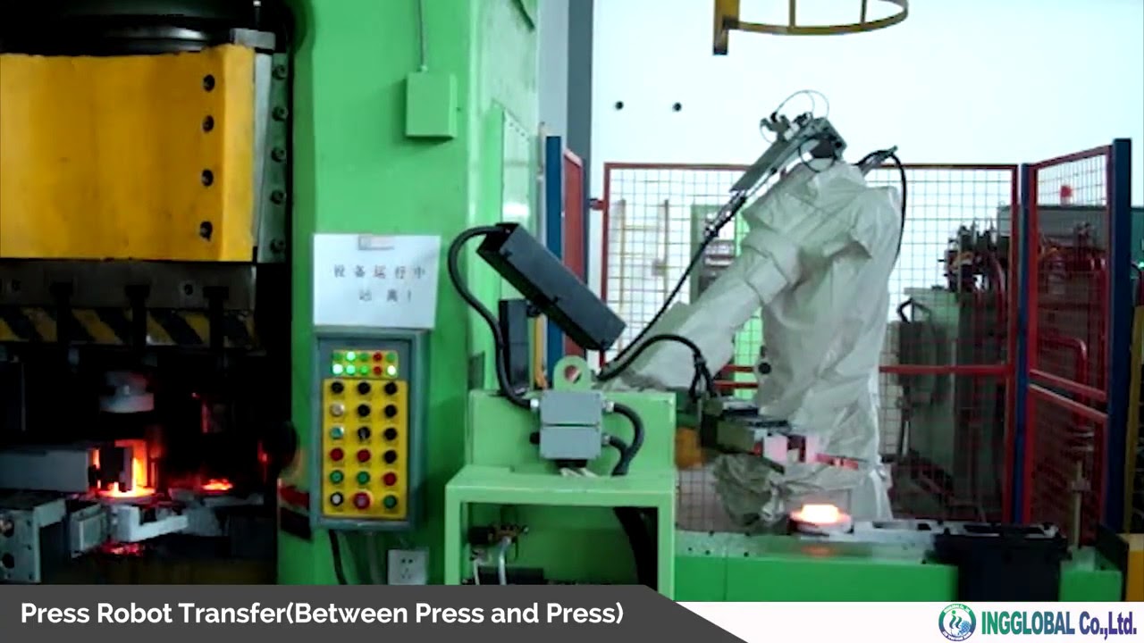 ROBOT HANDLING_Press Robot TransferBetween Press and Press - YouTube