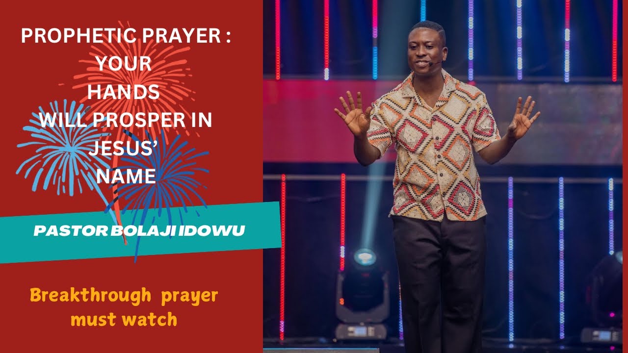 Prophetic prayer : Your Hands Will Prosper in Jesus’ Name #Harvesterstv ...