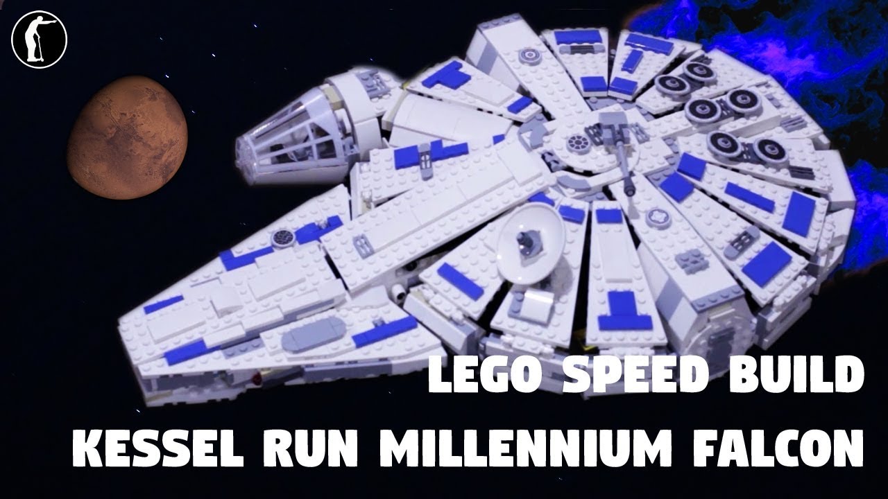 Star Wars LEGO Speed Build: Kessel Run Millennium Falcon - YouTube