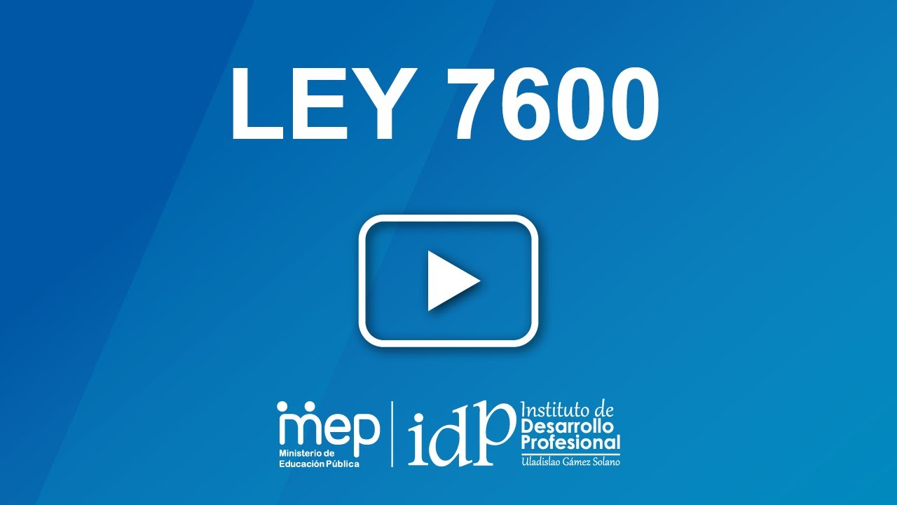 Ley 7600 - YouTube