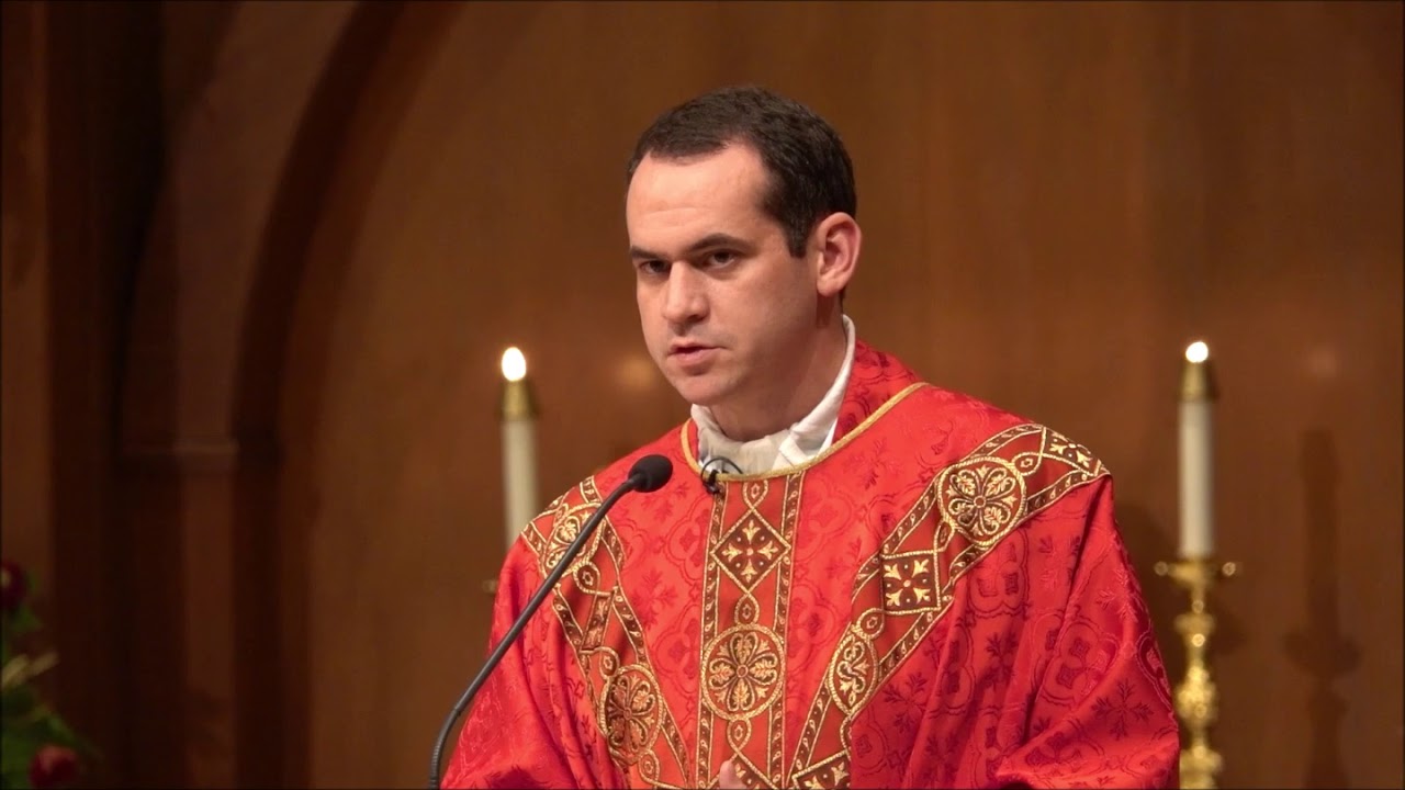 Homily Feast of St Stephen 2018 Fr Becker - YouTube