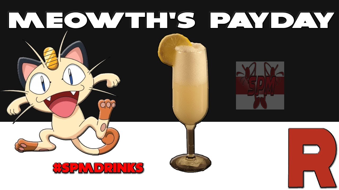 How to Make Meowth's Payday Cocktail! - YouTube